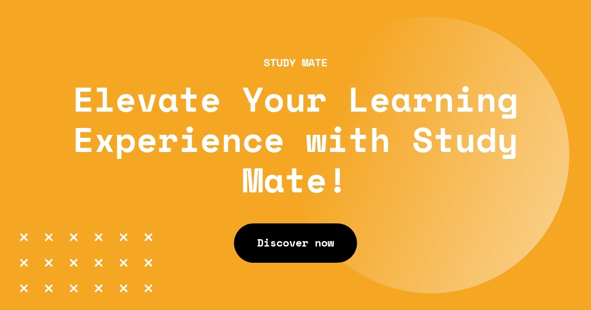 Study Mate - Login